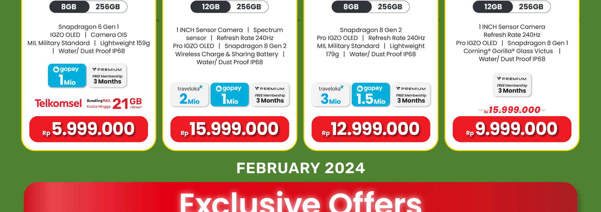 Promo Smartphone | SHARP Indonesia