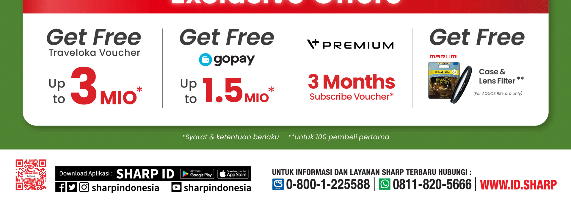 Promo Smartphone | SHARP Indonesia